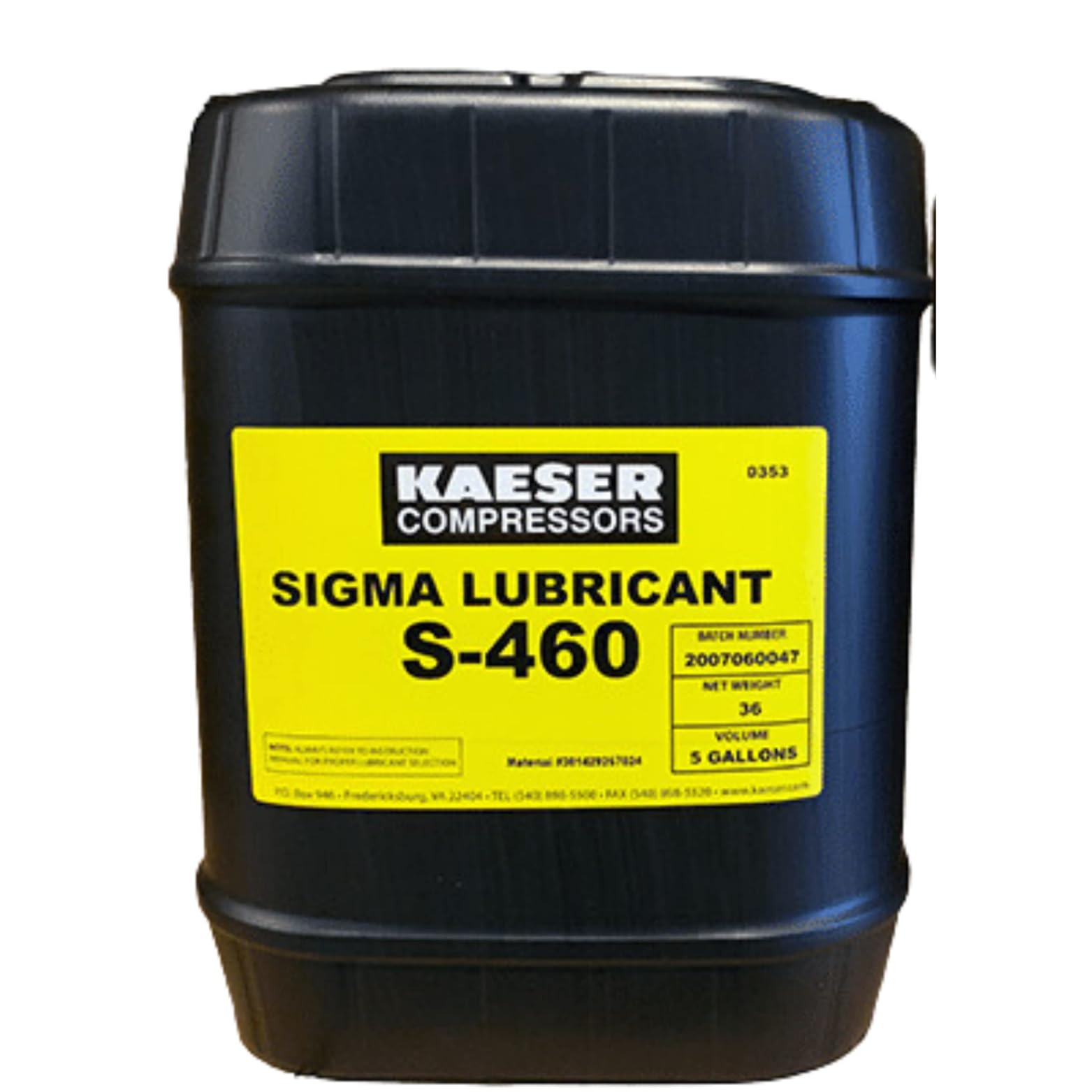 ACEITE SIGMA FLUID S-460 – KAESER